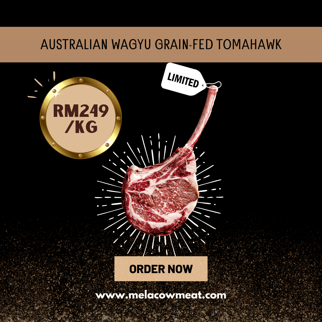 AUSTRALIAN WAGYU TOMAHAWK MBS 4/5 - Melacow Meat